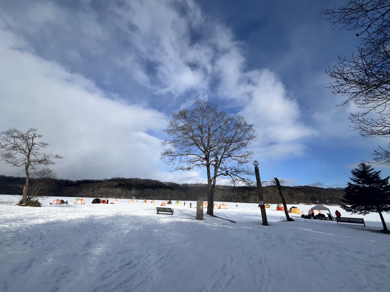 Smelt fishing ban on lake Poroto is lifted on 21/2/2024. | Hokkaido ...