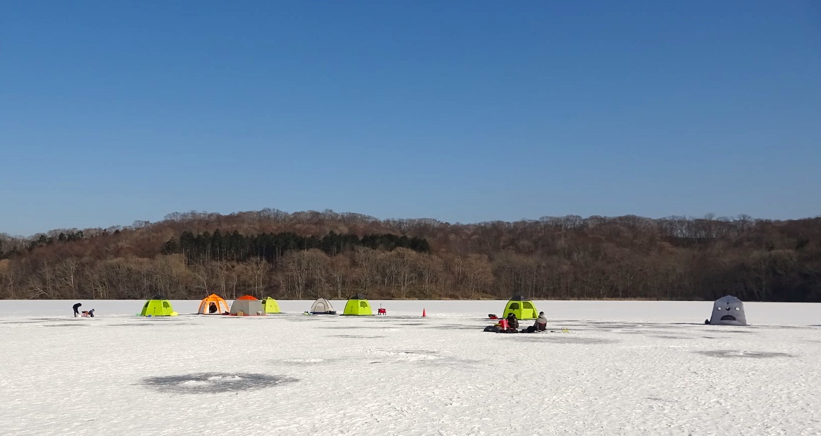The season for smelt fishing on Lake Poroto ends on March 10, 2024 ...